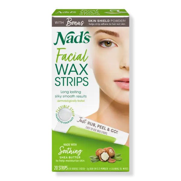 NADS NATURAL Facial Wax Strips