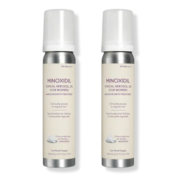 VIRTUE Flourish Minoxidil 5% Foam For Hair Growth - One-color