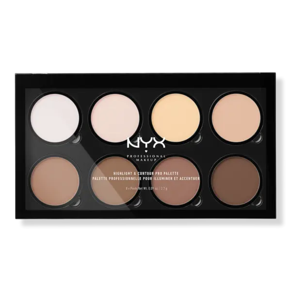 NYX PROFESSIONAL MAKEUP Highlight & Contour Pro Face Palette - One-color