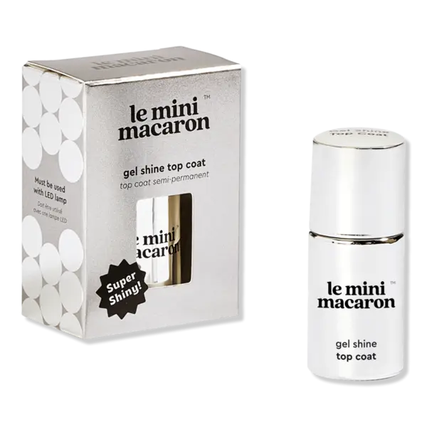LE MINI MACARON 3x The Shine & Longer-lasting Gel Top Coat - One-color