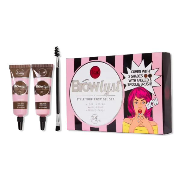 J.CAT BEAUTY Browlyst Brow Gel Set Brown
