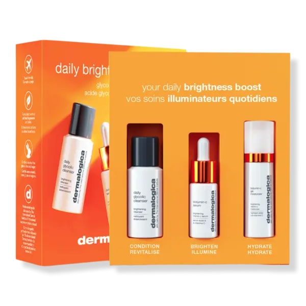 DERMALOGICA Daily Brightness Boosters Skincare Kit - One-color