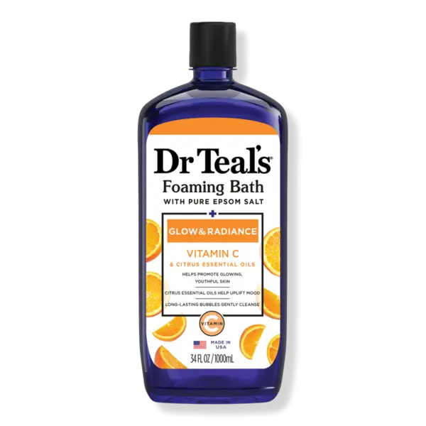 DR TEAL'S Glow & Radiance Foaming Bath