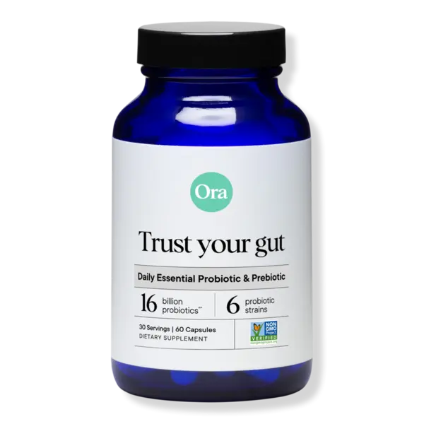 Ora Organic Trust Your Gut Probiotic & Prebiotic Supplement - One-color ...