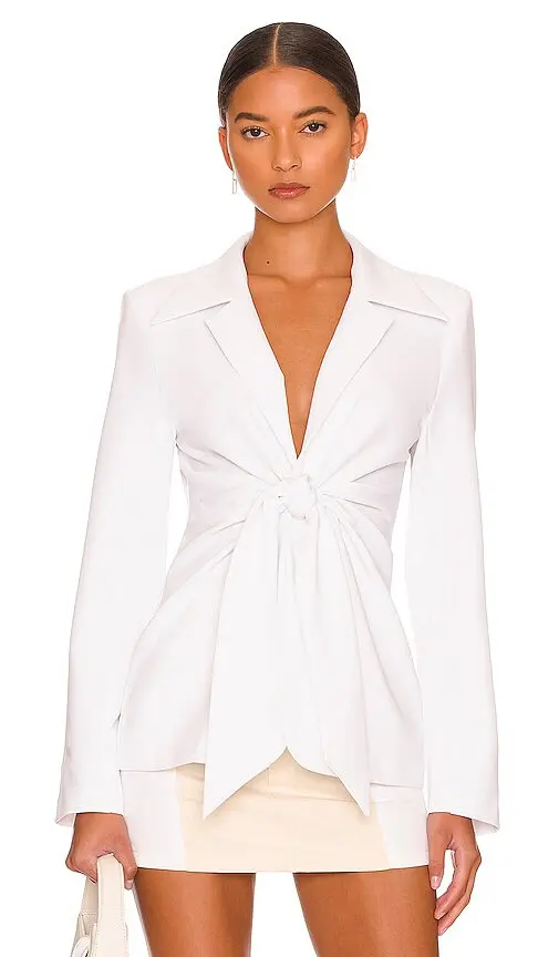 L'academie The Tilly Blazer - White
