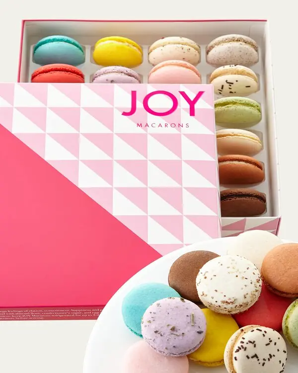 JOY MACARONS Set Of 24 Assorted Macarons