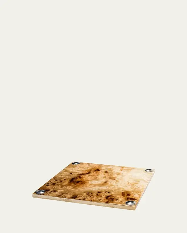 LADORADA Burl Veneer Large Serving Board