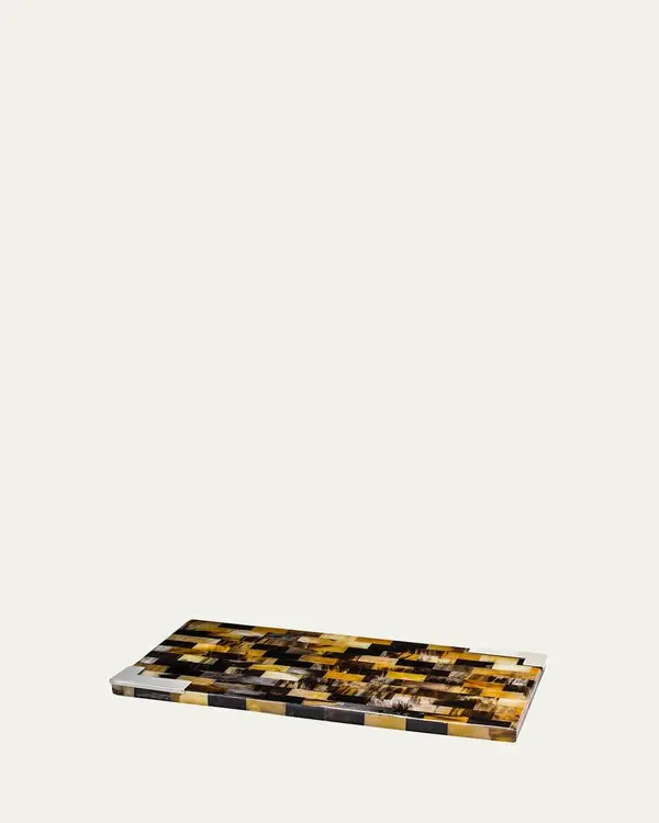 LADORADA Horn Veneer Small Serving Board - One-color