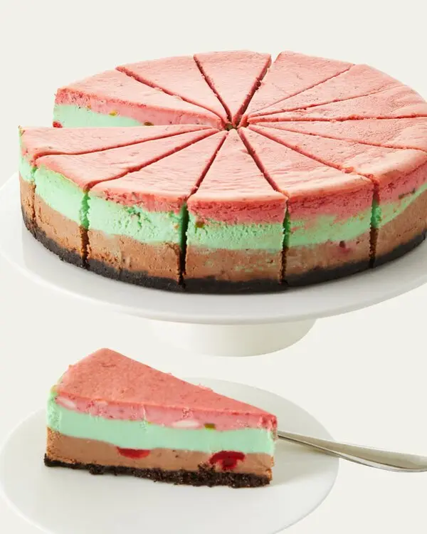 CHEESECAKE ROYALE Spumoni Cheesecake - One-color