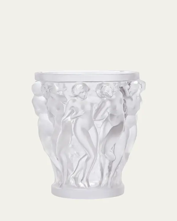 Lalique Bacchantes Small Vase - Clear