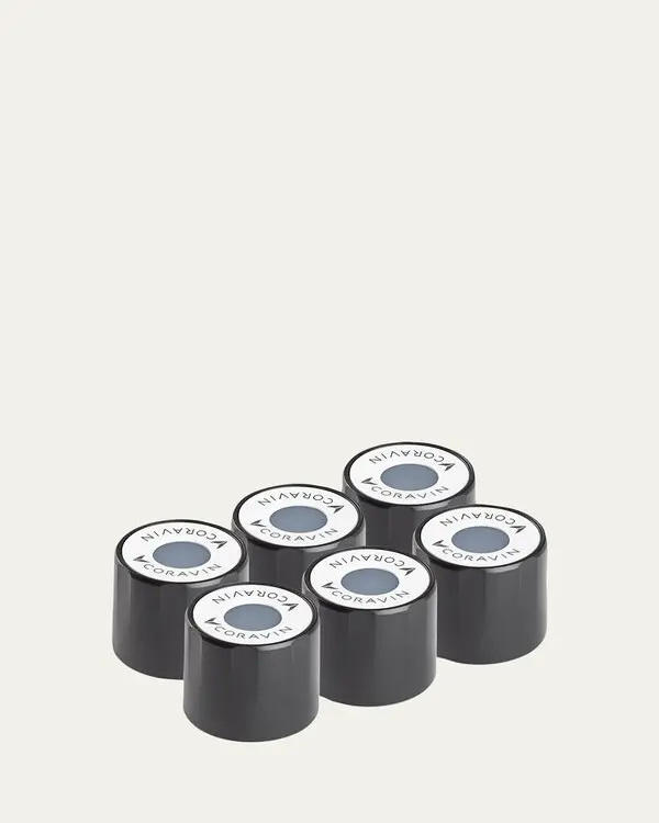 CORAVIN Screw Caps, Set Of 6