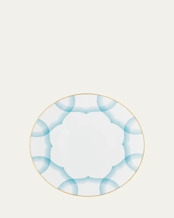 RAYNAUD Aura Dessert Plate #1 - Light Blue