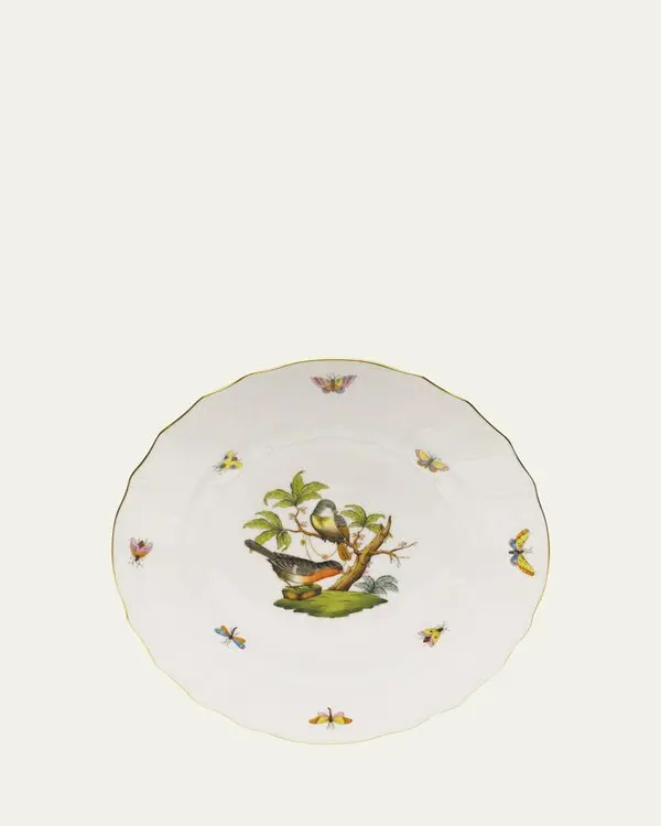HEREND Rothschild Bird Dinner Plate #2 - No-color