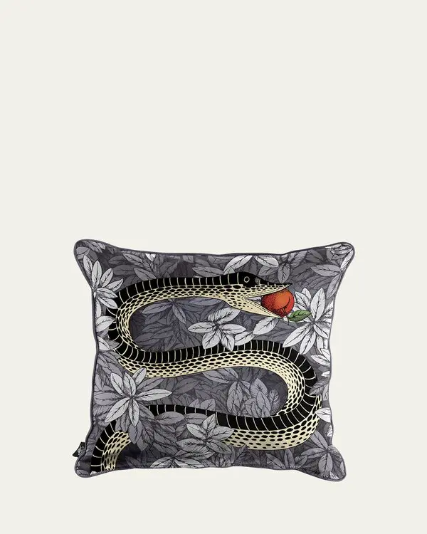 FORNASETTI Silk Cushion Peccato Originale - Multi