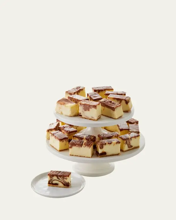 CHEESECAKE ROYALE Chocolate Marble Cheesecake Bites