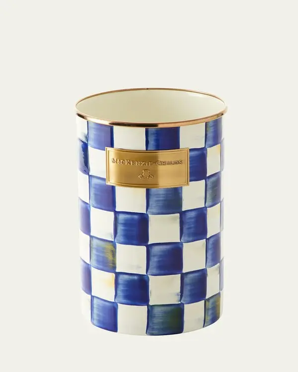 MACKENZIE-CHILDS Royal Check Utensil Holder - One-color