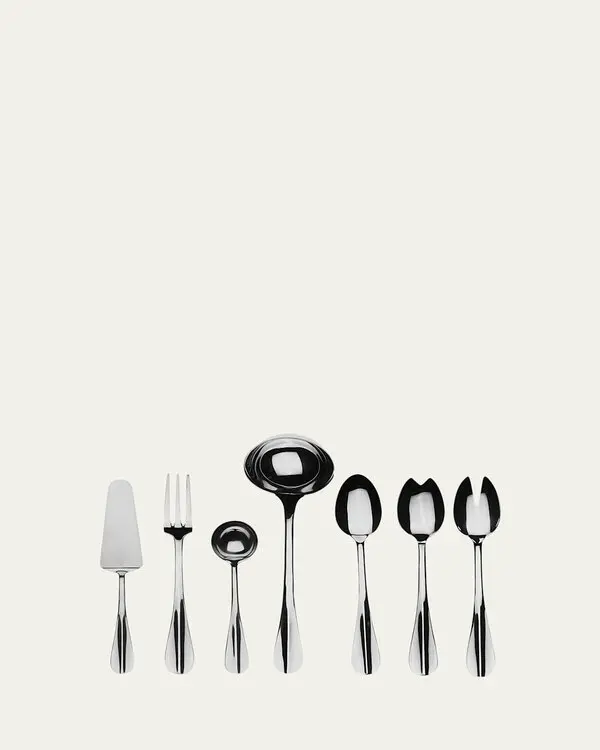 MEPRA Roma 7-piece Full Serving Utensil Set - One-color