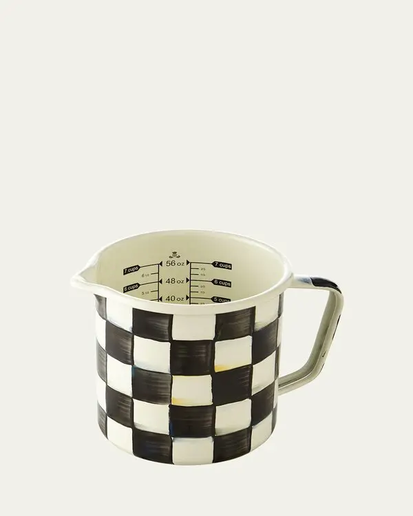 MACKENZIE-CHILDS Courtly Check Measuring Cup