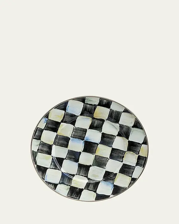 MACKENZIE-CHILDS Courtly Check Salad Plate