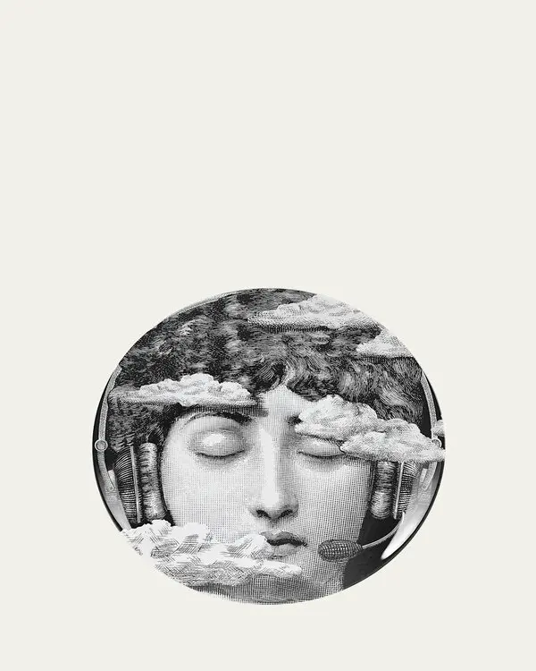 FORNASETTI Wall Plate Tema E Variazioni N402
