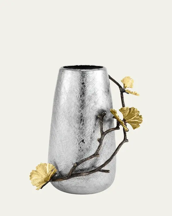 Michael Aram Butterfly Ginkgo Small Vase - One-color