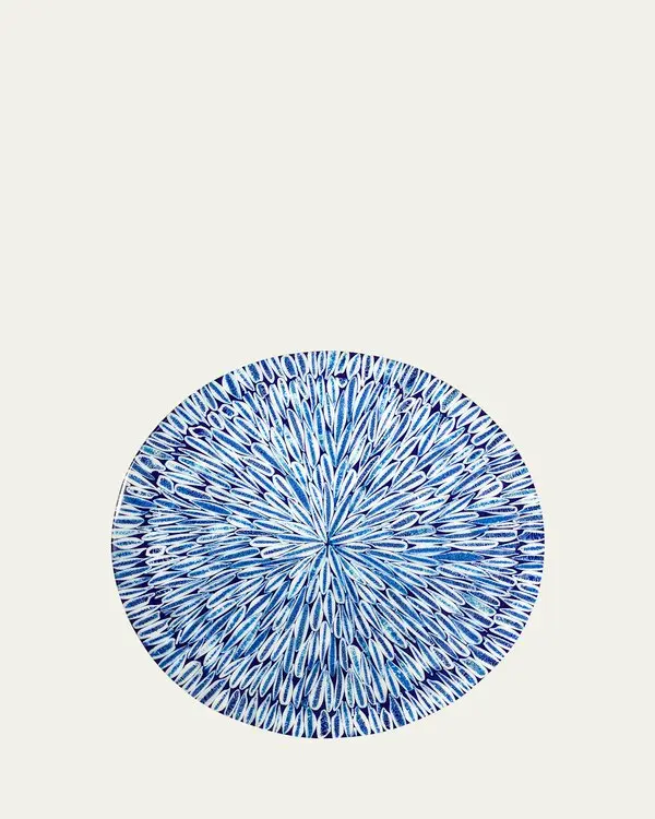 LADORADA Blue Almendro Round Centerpiece