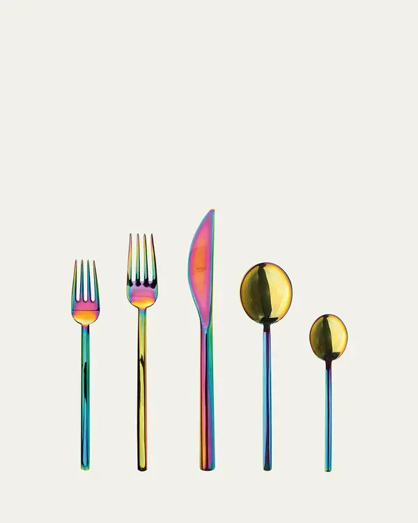 MEPRA Due Rainbow 5-piece Flatware Set - One-color