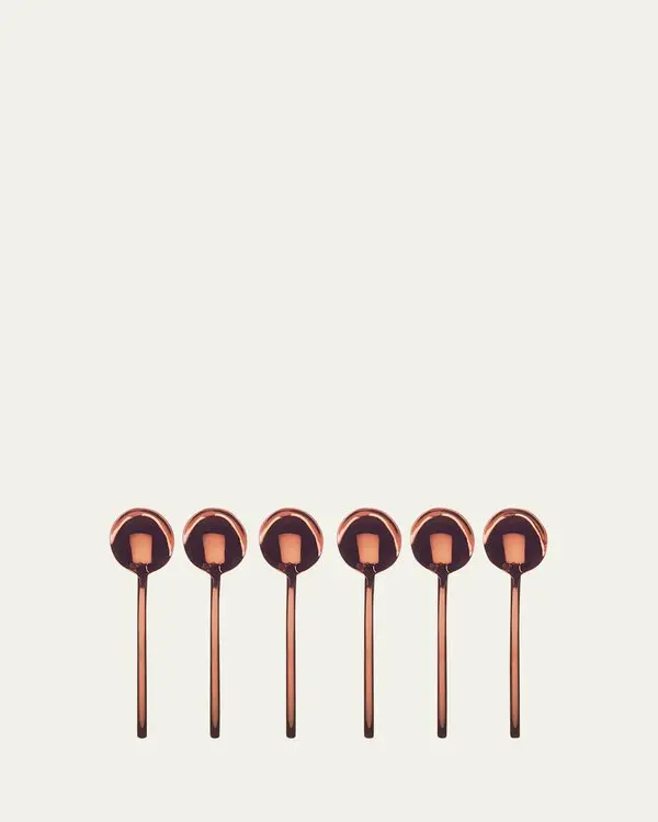 MEPRA Due Bronxo 6-piece Coffee Spoon Set