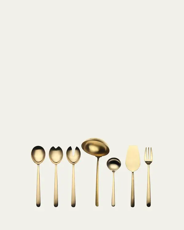 MEPRA Linea Ice Oro 7-piece Full Serving Set - One-color