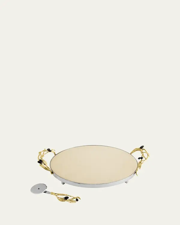 Michael Aram Olive Branch Pizza Stone