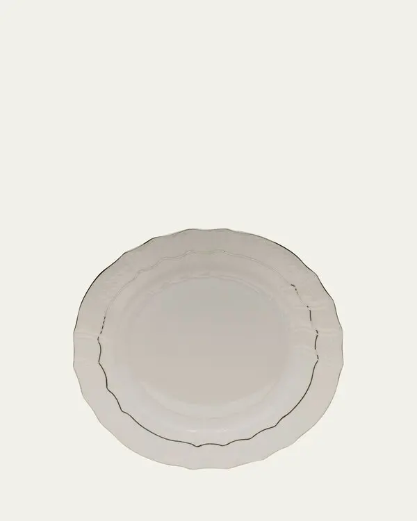 HEREND Platinum Edge Dinner Plate - One-color