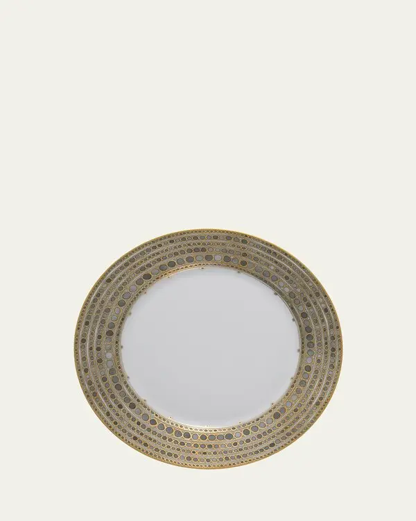 HAVILAND & PARLON Syracuse Taupe Dinner Plate