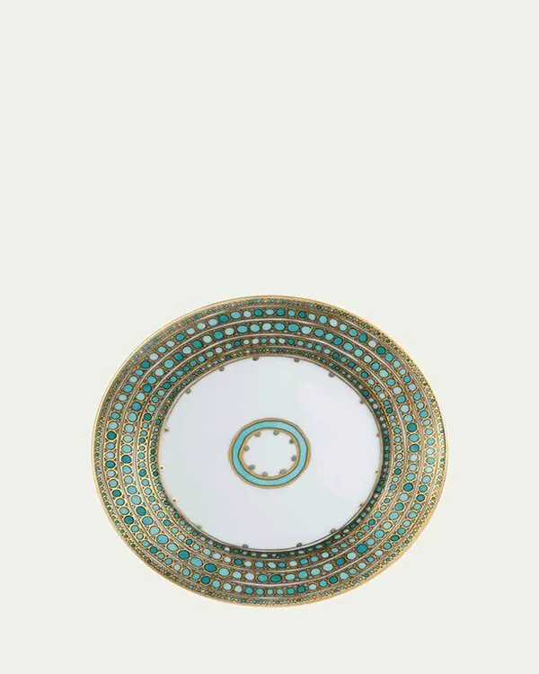 HAVILAND & PARLON Syracuse Turquoise Salad Plate