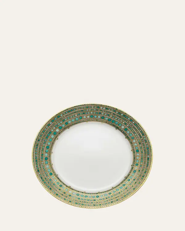 HAVILAND & PARLON Syracuse Turquoise Dinner Plate