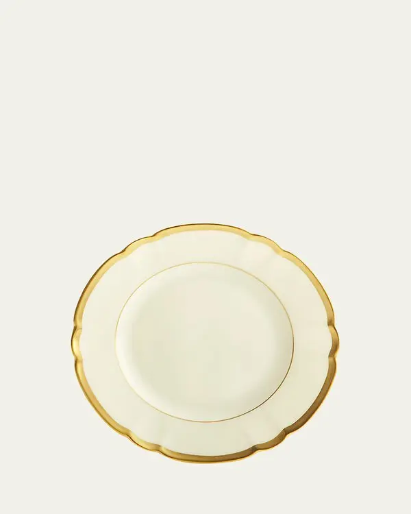 HAVILAND & PARLON Colette Gold Bread & Butter Plate