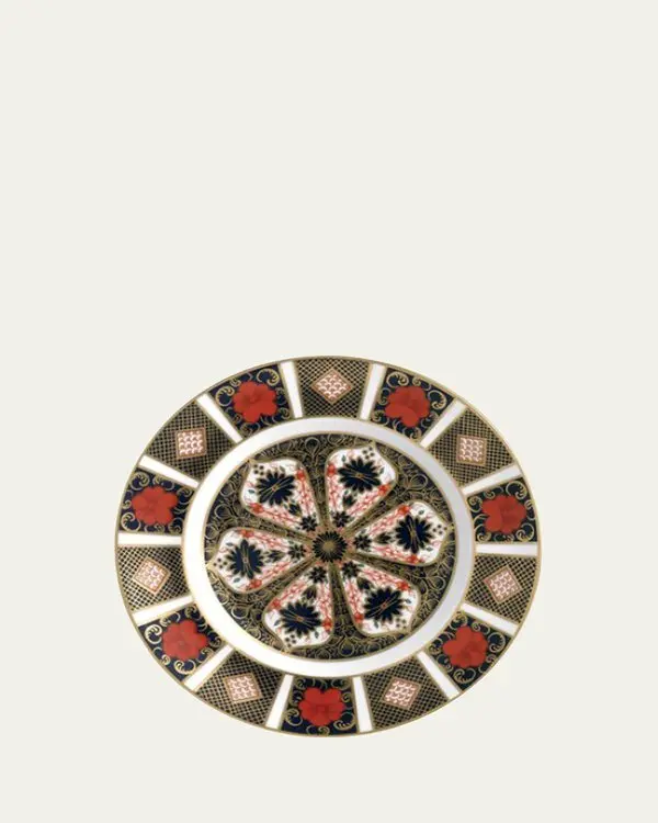 ROYAL CROWN DERBY Old Imari Salad Plate