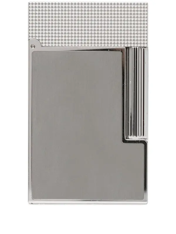 S.t. Dupont Ligne 2 Diamond-pattern Head Lighter