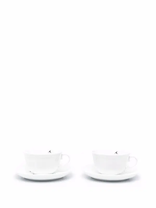 Off-White X Ginori 1735 Logo-print Teacup Set