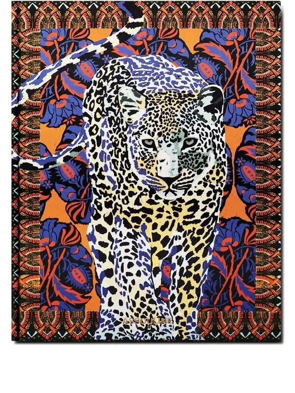 Assouline Arabian Leopard Silk Hardcover Book - White