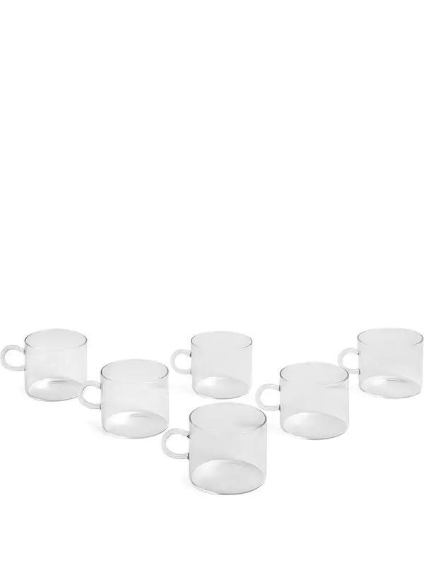 ICHENDORF MILANO Small Piuma' Teacups Set Of 6