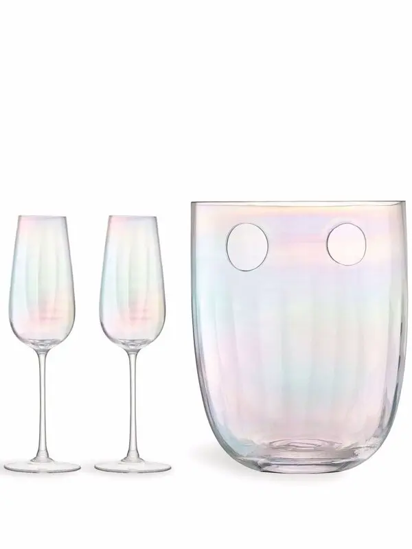 LSA INTERNATIONAL Pearl Champagne Set