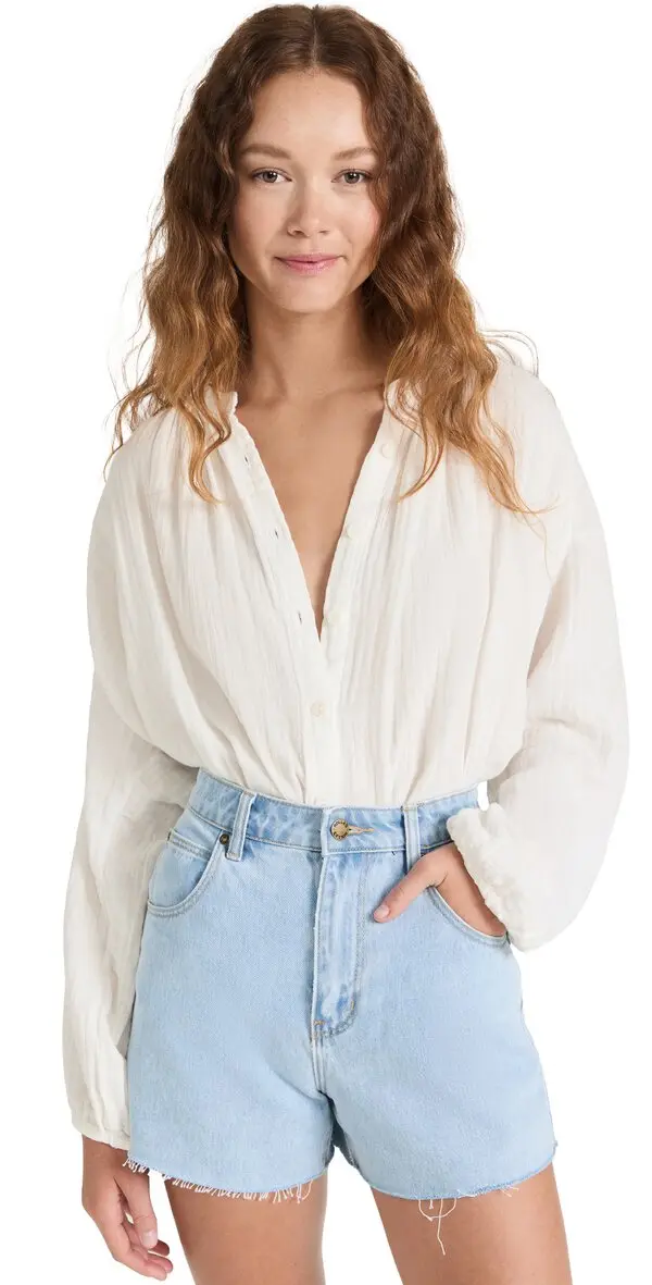 9seed Poet's Beach Blouse