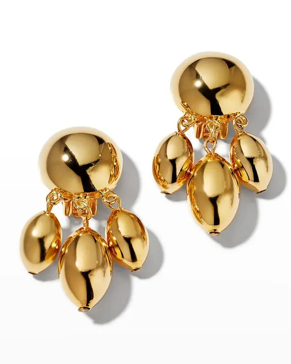 BEN-AMUN Dangle Clip-on Earrings