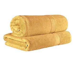 SUPERIOR Egyptian Cotton Solid Quick-drying 2 P Bath Set - One-color
