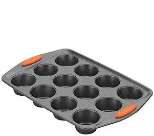 RACHAEL RAY Yum-o Nonstick 12-cup Oven Lovin' M Ffin Pan