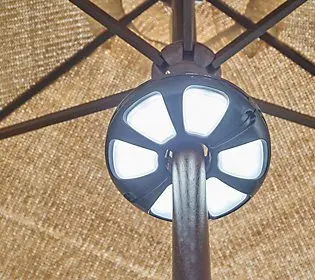 GARDEN REFLECTIONS Multi-color Umbrella Pole Light W/ Remote