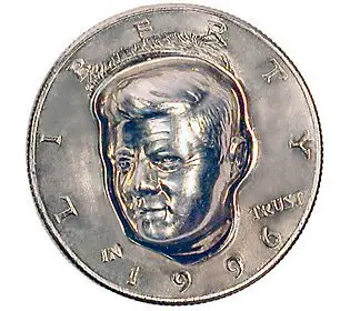 AMERICAN COIN TREASURES Three-dimensional Jfk Half-dollar