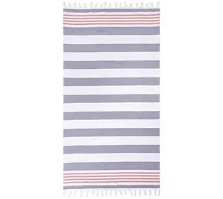 SUPERIOR Costal Oversized Stripe Fouta Beach To El