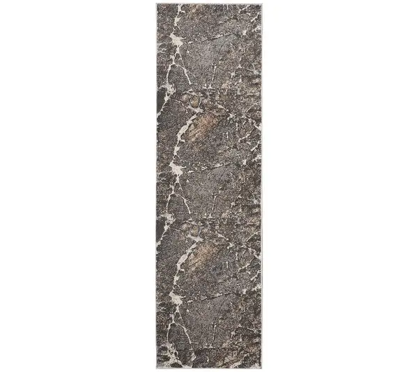 KATHY IRELAND Heritage Gray 2'2' X 7'6' Runner