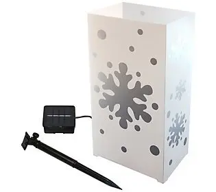 LUMABASE Solar Powered Luminaria Kit- Set Of Si X